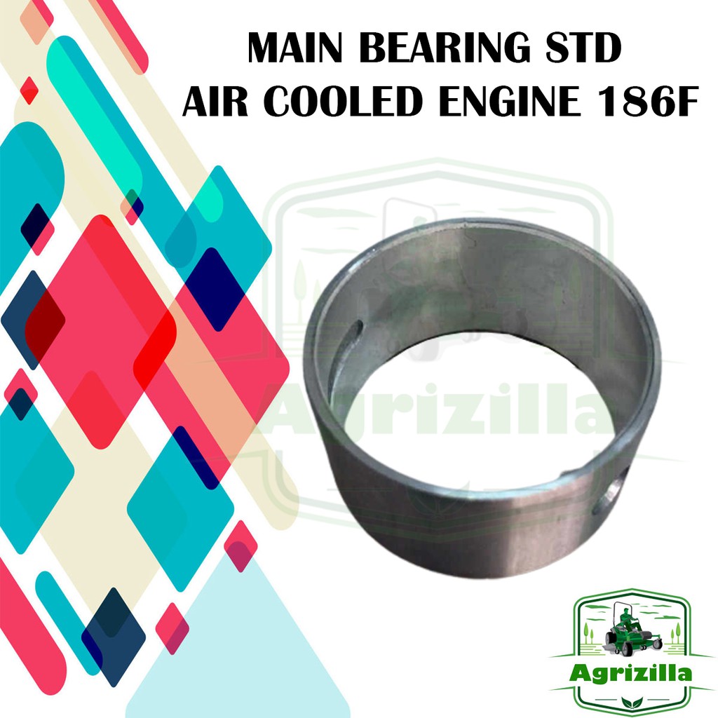 Main Bearing 0.25 186F 10hp 186FA 12hp Air Cooled Diesel Engine ...