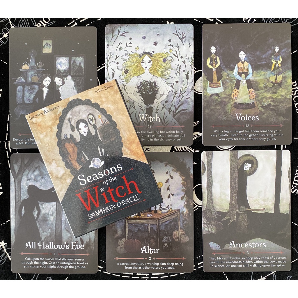 Four Seasons Oracle Card Seasons of the Witch Samhain Oracle English ...