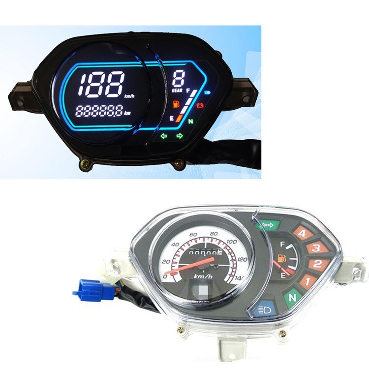 (100% Plug and Play) Smash115 digital panel gauge For Suzuki SMASH V115 ...