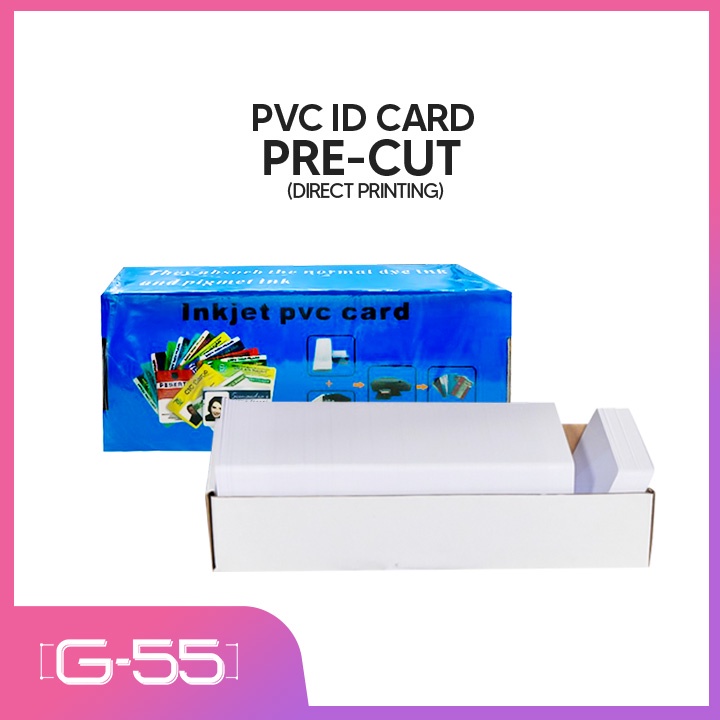 PVC ID PRE-CUT Card for 6 Colors Direct Printing (Company ID | Bag Tags ...