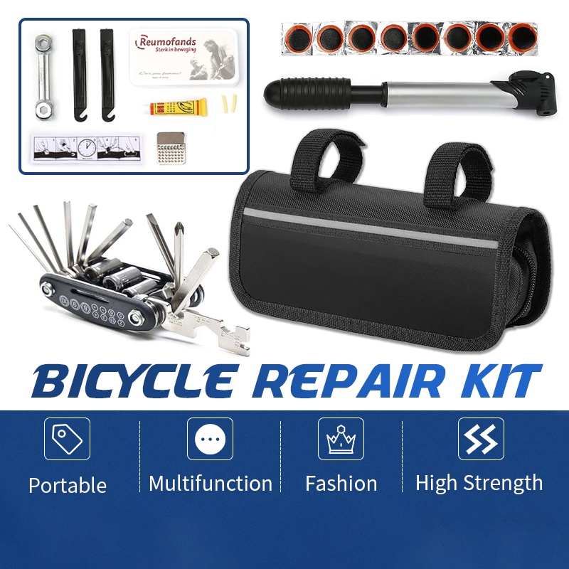 MTB Bike Tools Motorcycle Repair Tool Kit Hex Spoke Wrench Screwdriver ...