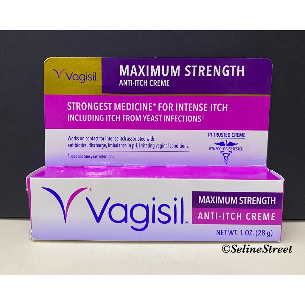 Vagisil Maximum Strength Anti Itch Creme 28g Exp 04 2025 Shopee