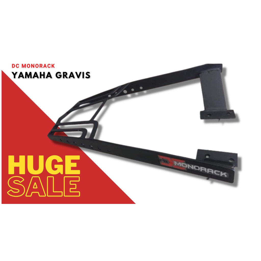 DC MONORACK HEAVY DUTY BRACKET FOR YAMAHA GRAVIS MOTO PROJECT PH ...