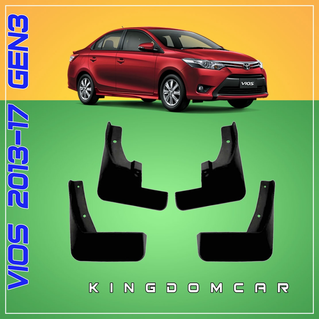 Mudguard for Vios 2013 2014 2015 2016 2017 ( 3rd Gen ) | Shopee Philippines