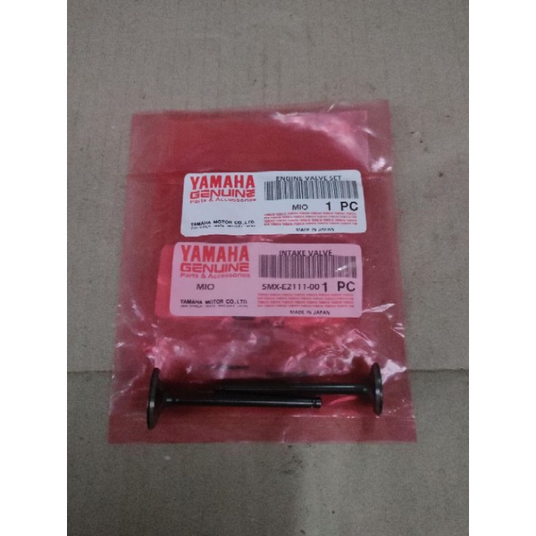 ENGINE VALVE SET for MIO SPORTY(INTAKE&EXHAUST) | Shopee Philippines