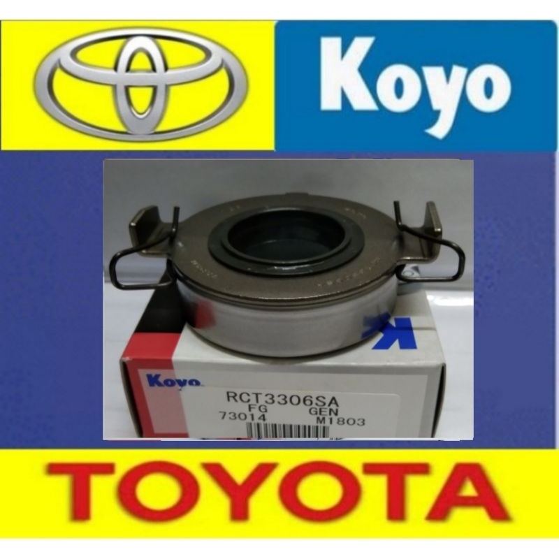 clutch release bearing, rct3306sa koyo japan original, Toyota vios all ...