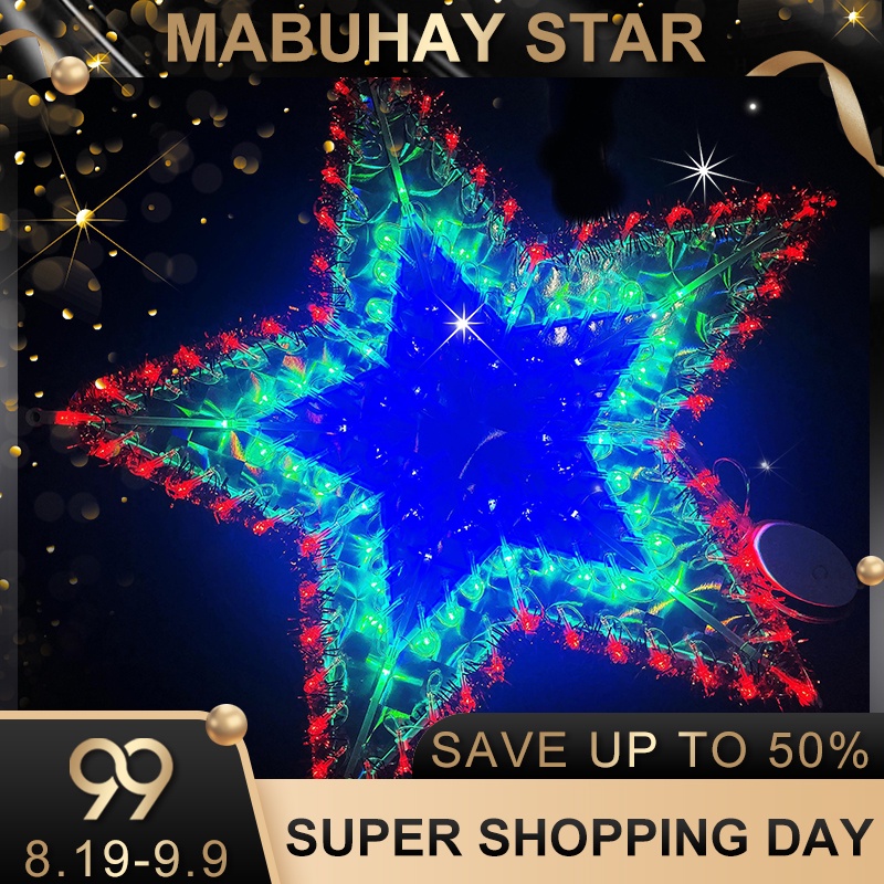 COD MABUHAY STAR 140L LED STAR Christmas Lantern Christmas Bracket ...
