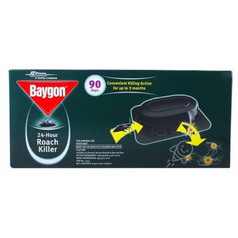 Baygon 24 Hour Roach Killer Good for 90 Days | Shopee Philippines