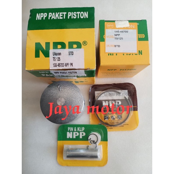 Piston kit Piston package Suzuki TS125 TS 125 Os Std 25 50 75 100 125 ...