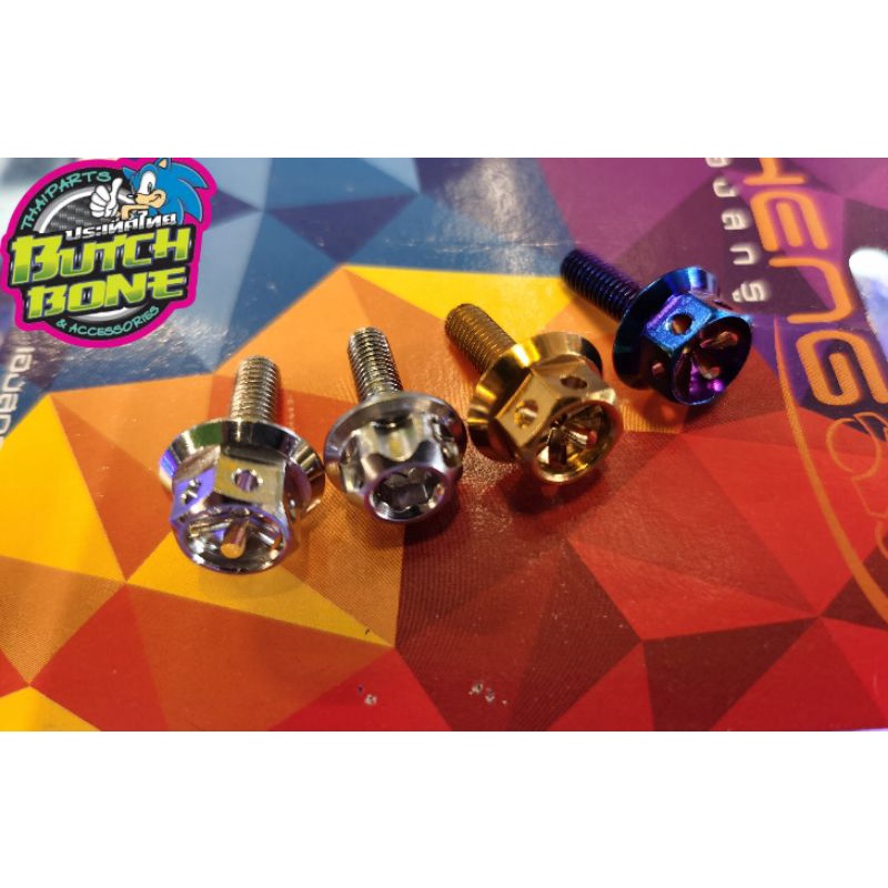 BIGHEAD 6X20 FLOWER TYPE (PLATE BOLT -FOOTBOARD BOLT -FENDER BOLT ...