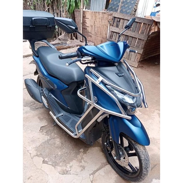 YAMAHA MIO GEAR FULL ARMOUR STAINLESS CRASH GUARD CRASHGUARD | Shopee ...
