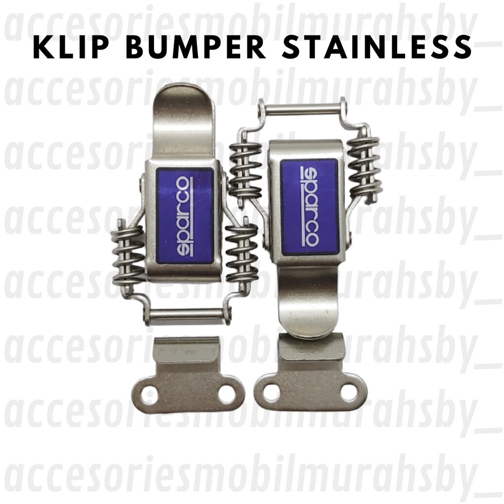 Universal Stainless Bumper Clip Model Per Large Big | Shopee Philippines