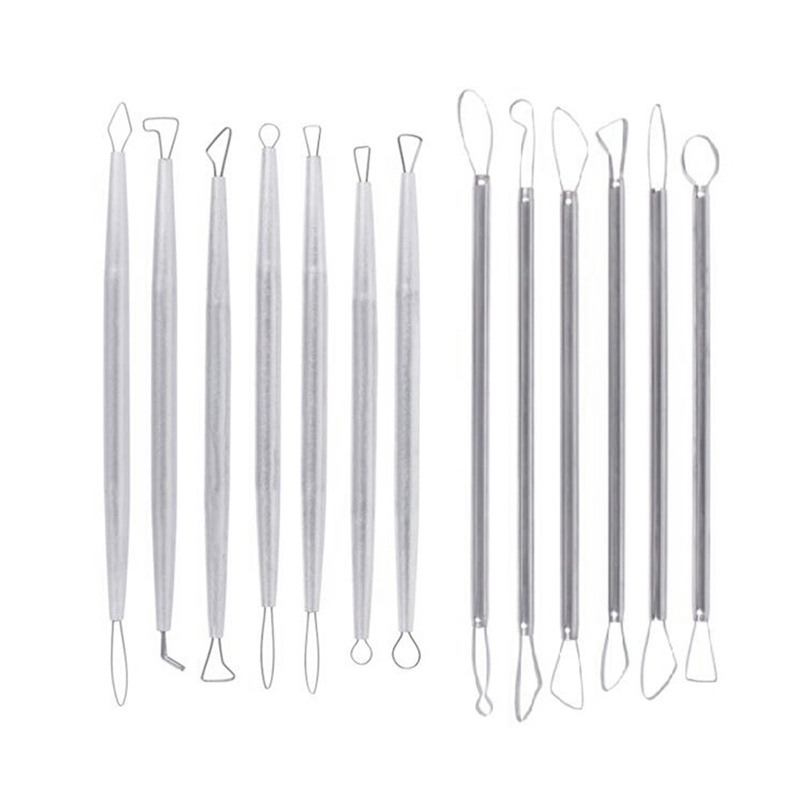Polymer Clay Tools Pottery Ceramic Sculpting Tools Carving Ribbon Wire ...