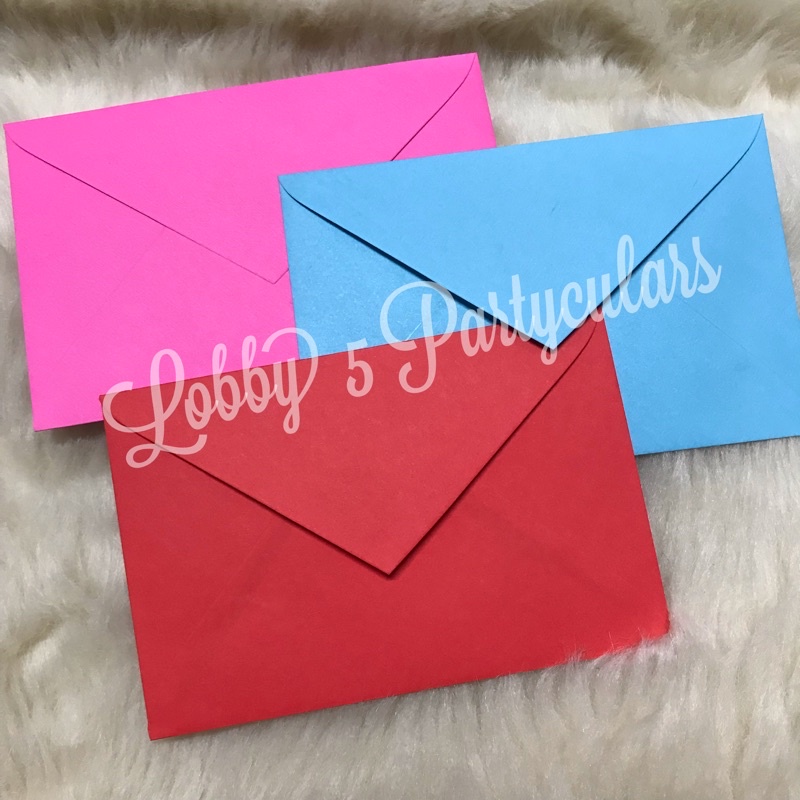 10pcs Envelope for Invitation (3R, 4R, 5R Size) | Shopee Philippines