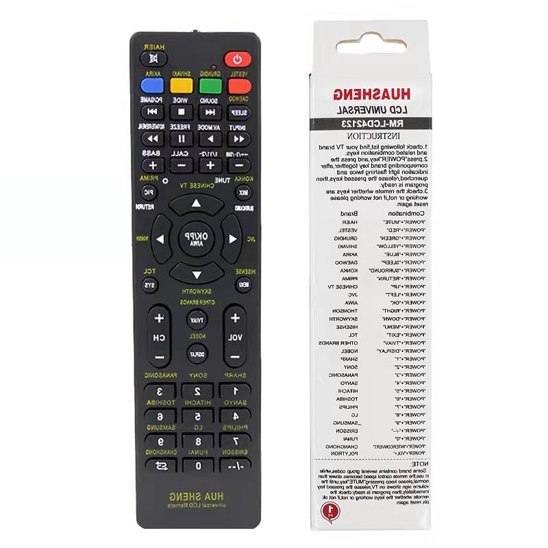 Universal LED/LCD Remote Control RM-LCD42123 Universal LCD/LED TV ...