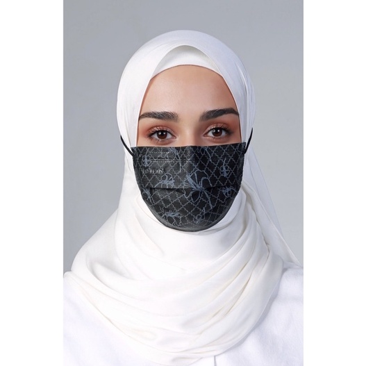 Jovian 3-Ply Mask Bunga Raya | Shopee Philippines