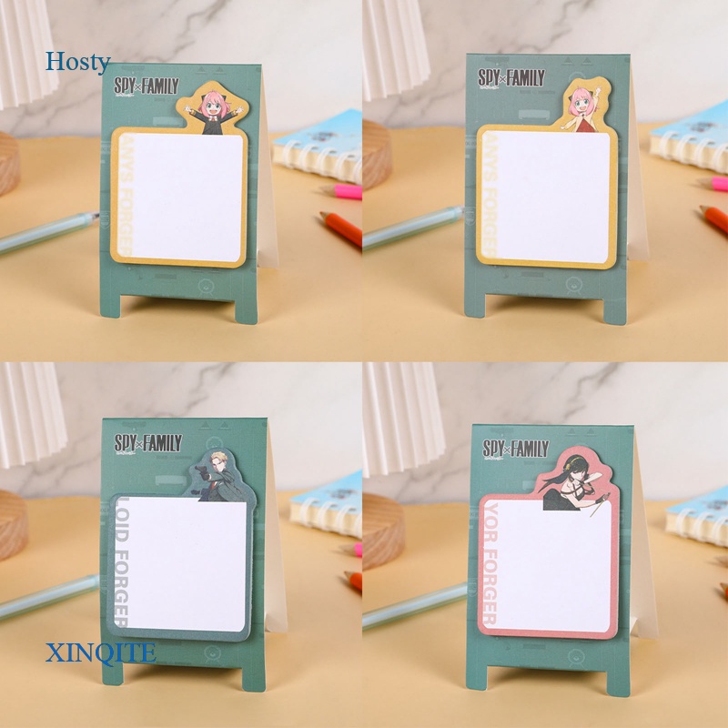 XINQITE SPY FAMILY Loose Leaf Label Sticky Loid Yor Anya Leave Message ...