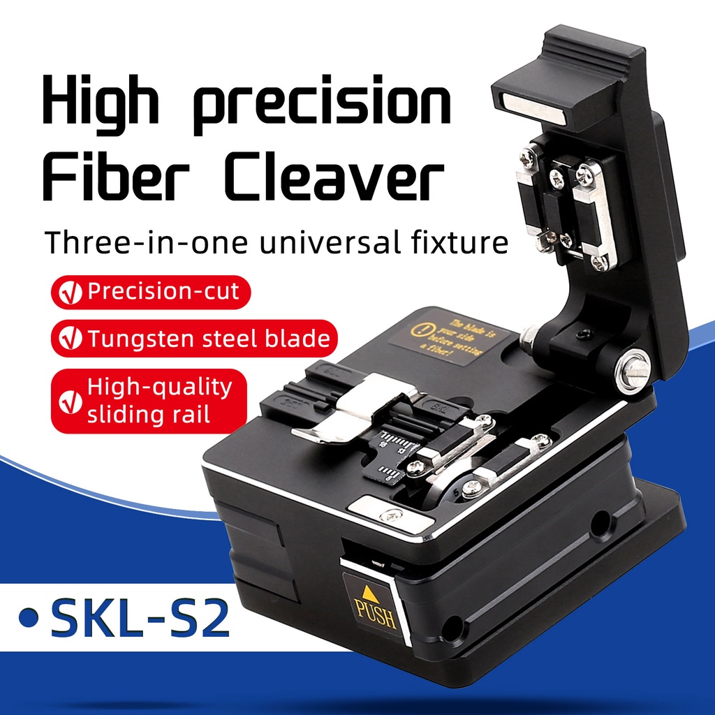 FTTH High Precision cutting tool SKL-S2 Optical Fiber Cleaver Cable ...