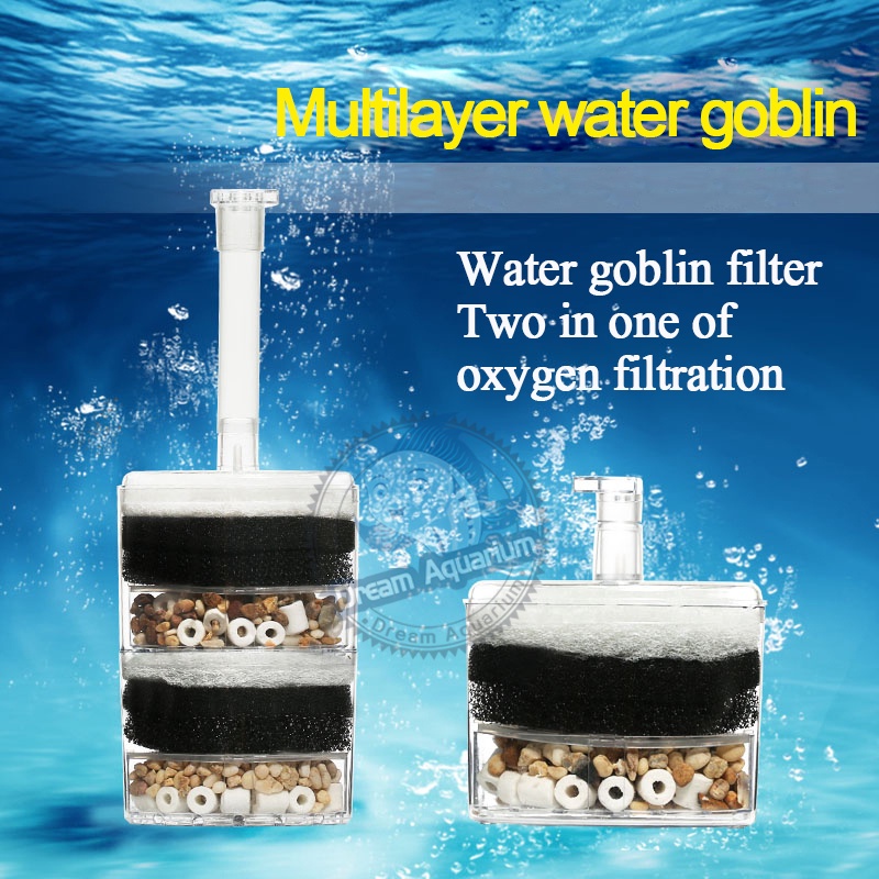 Aquarium Fish Tank Activated Carbon Filter Water Filter Single Layer ...