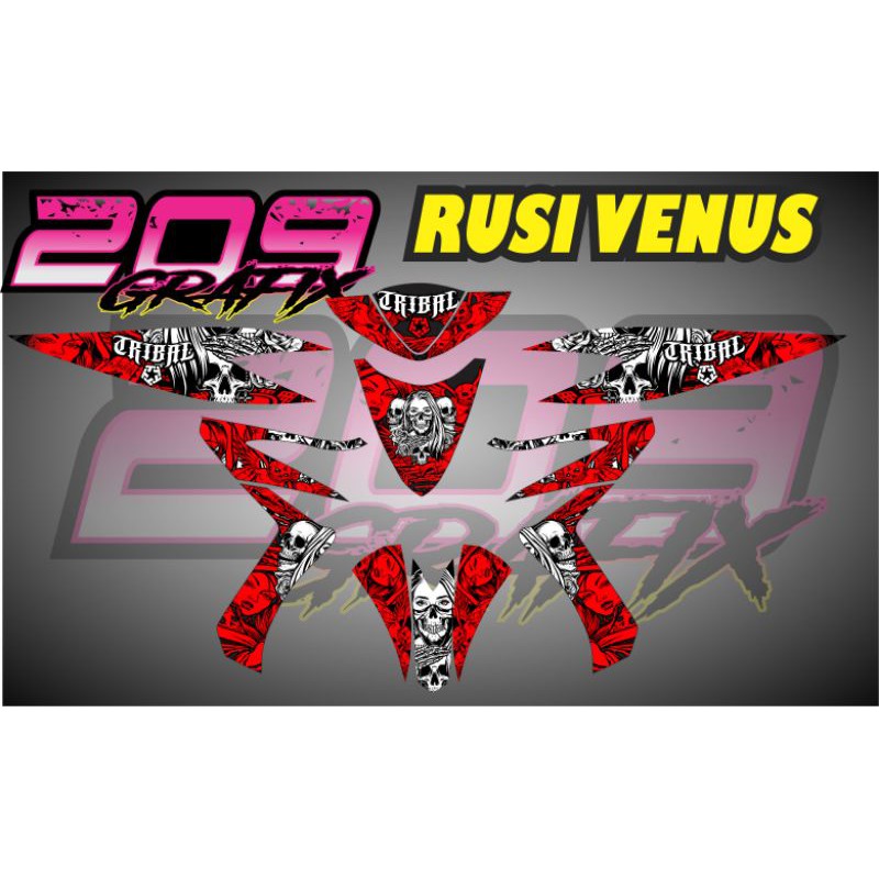 Rusi Venus decals tribal | Shopee Philippines