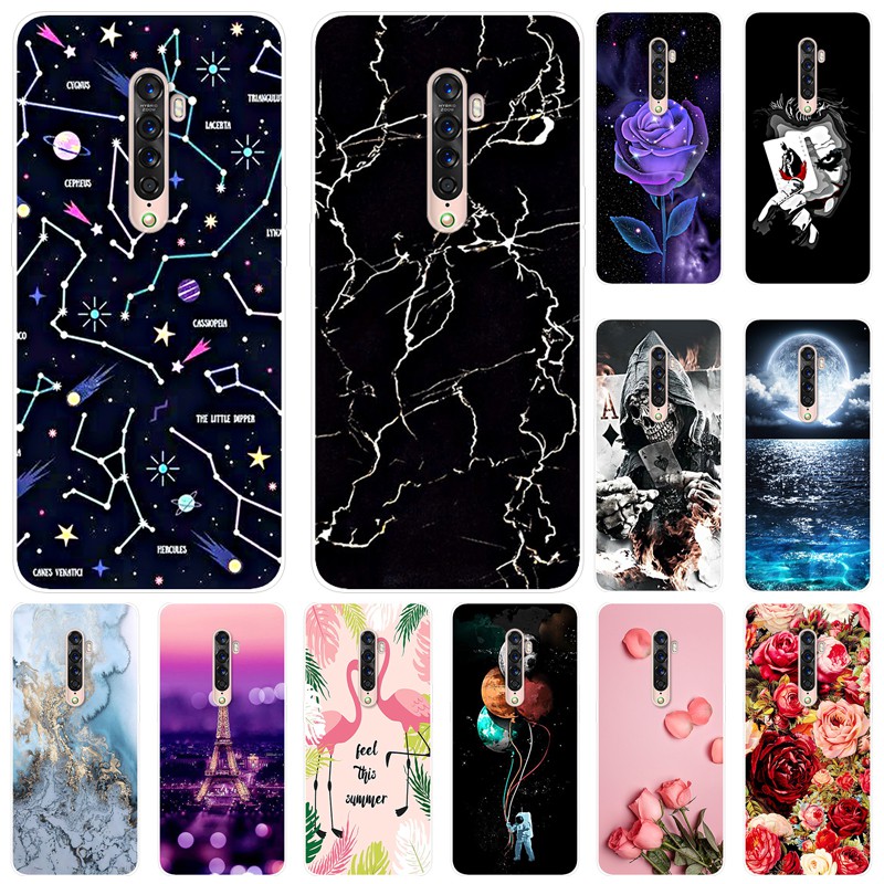OPPO Reno 2 Case Silicone TPU Cartoon Cover Phone Case OPPO Reno 2 ...