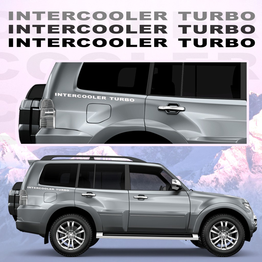 INTERCOOLER TURBO STICKER (2PCS) | Shopee Philippines
