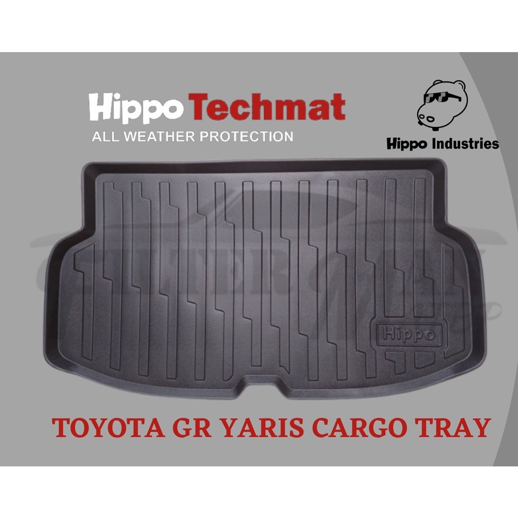 TOYOTA GR YARIS 2022 UP Hippo Techmat PRO Cargo Trunk Tray V1 | Shopee ...