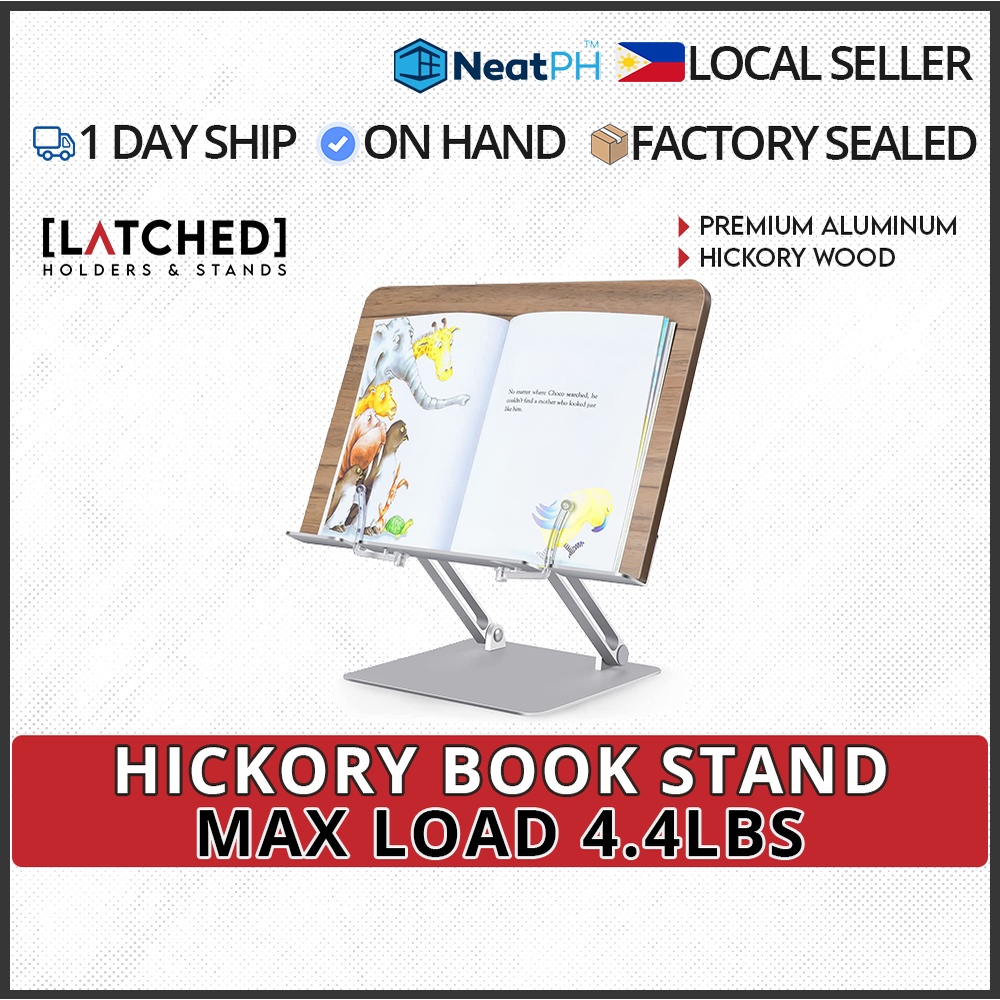 Multipurpose Book Reading Stand Tablet Laptop Stand by Latched | Shopee ...