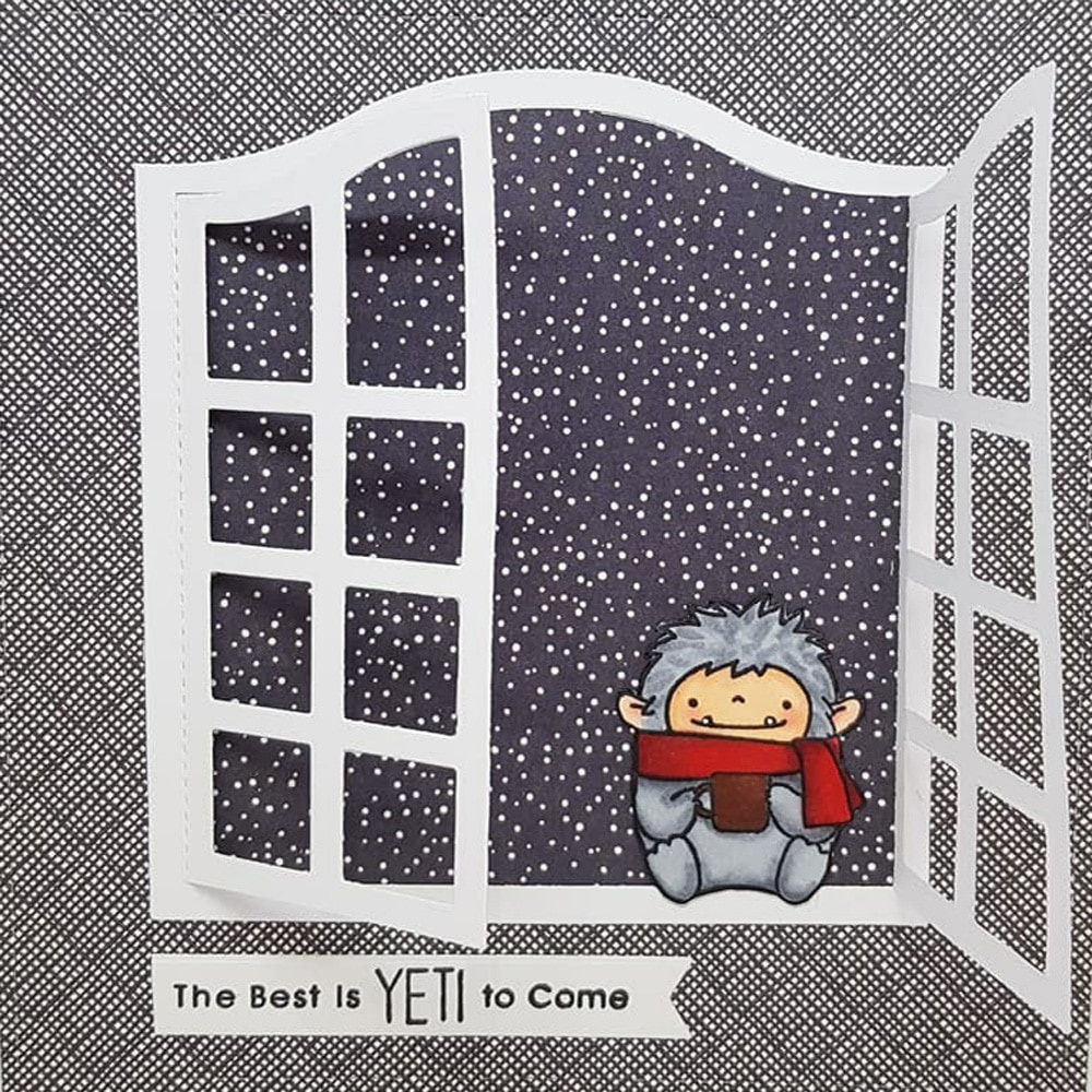 3D Window Door Frame Background Gift Cutting Dies Scrapbooking Dies ...