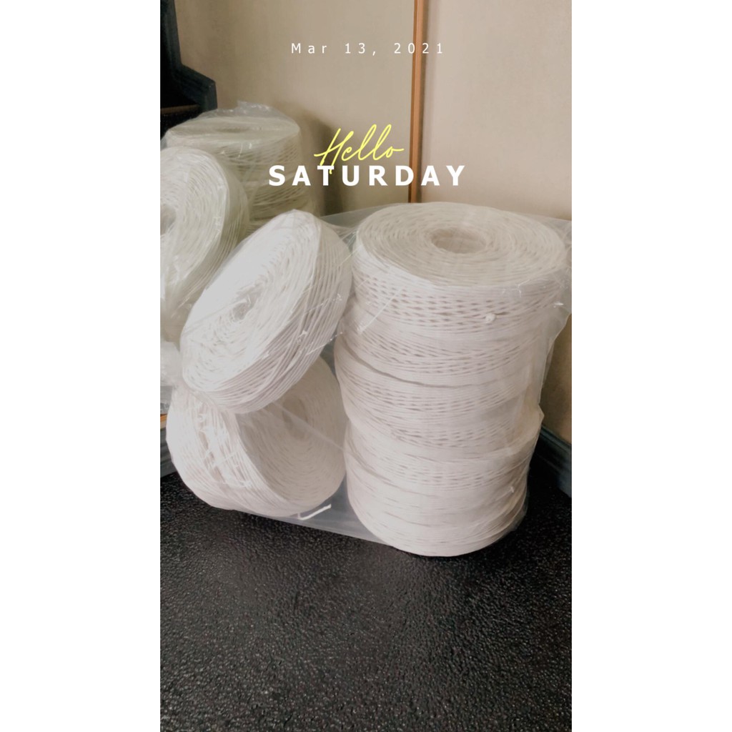 White Paper Twine (1 kilo) Cord String Rolls | Shopee Philippines