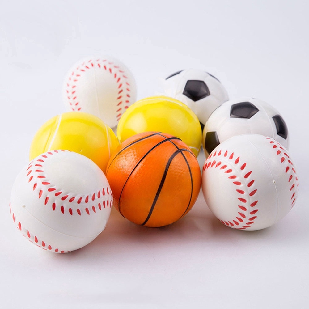 Basketball Baseball Football Tennis Exercise Soft Elastic Squuze Stress ...