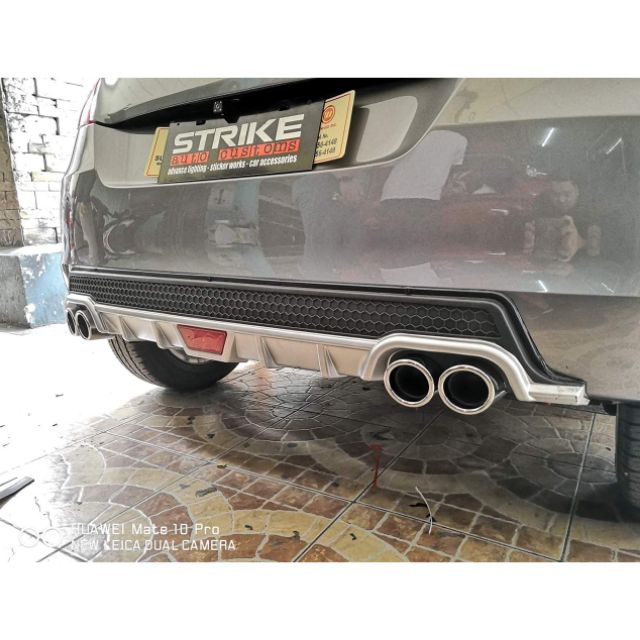 Rear Bumper Diffuser for Suzuki Swift | Shopee Philippines