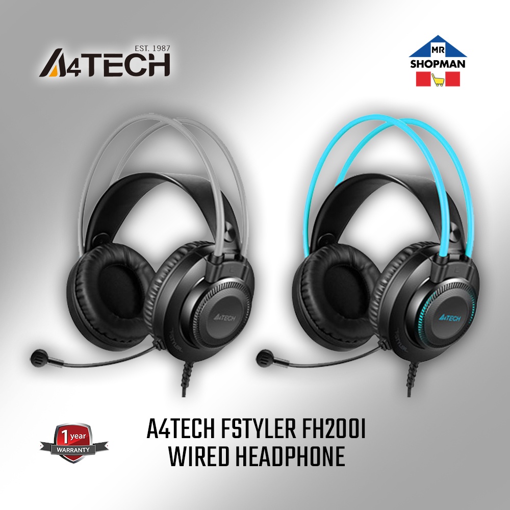 A4tech Fstyler Fh200i Conference Over Ear Headphone Shopee Philippines
