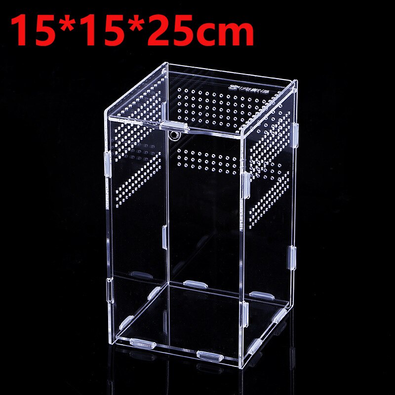HOT Reptile Breeding Box Terrarium Cage Tank for Tarantula Scorpion ...