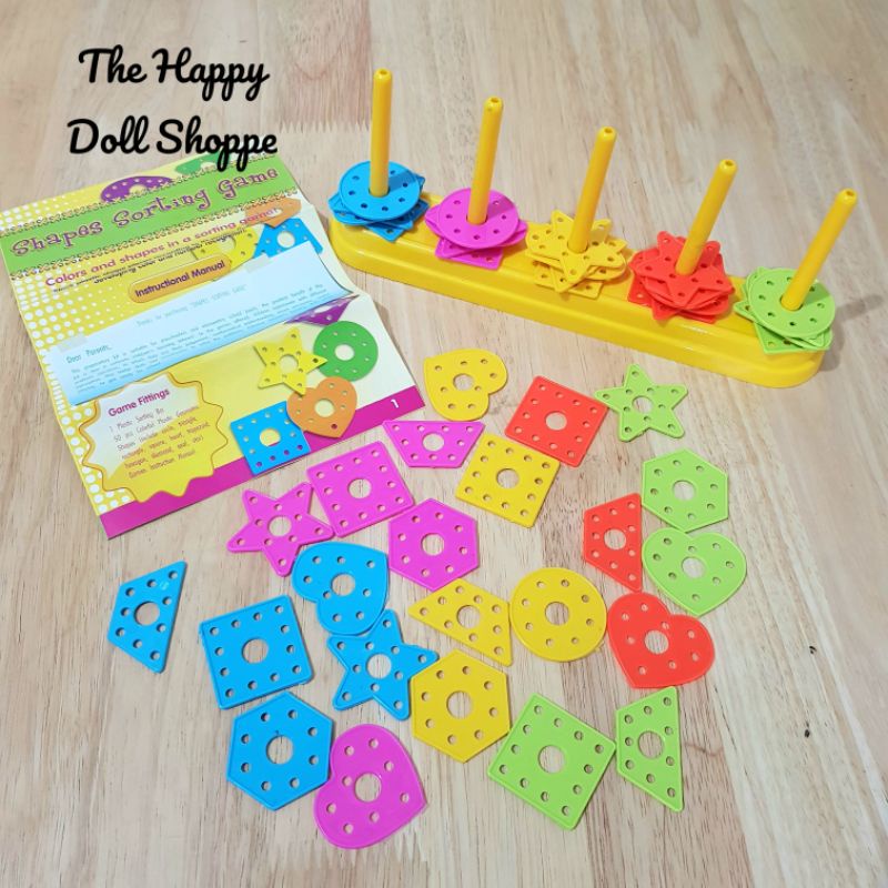 Shape Sorting Game For Kids | Shopee Philippines