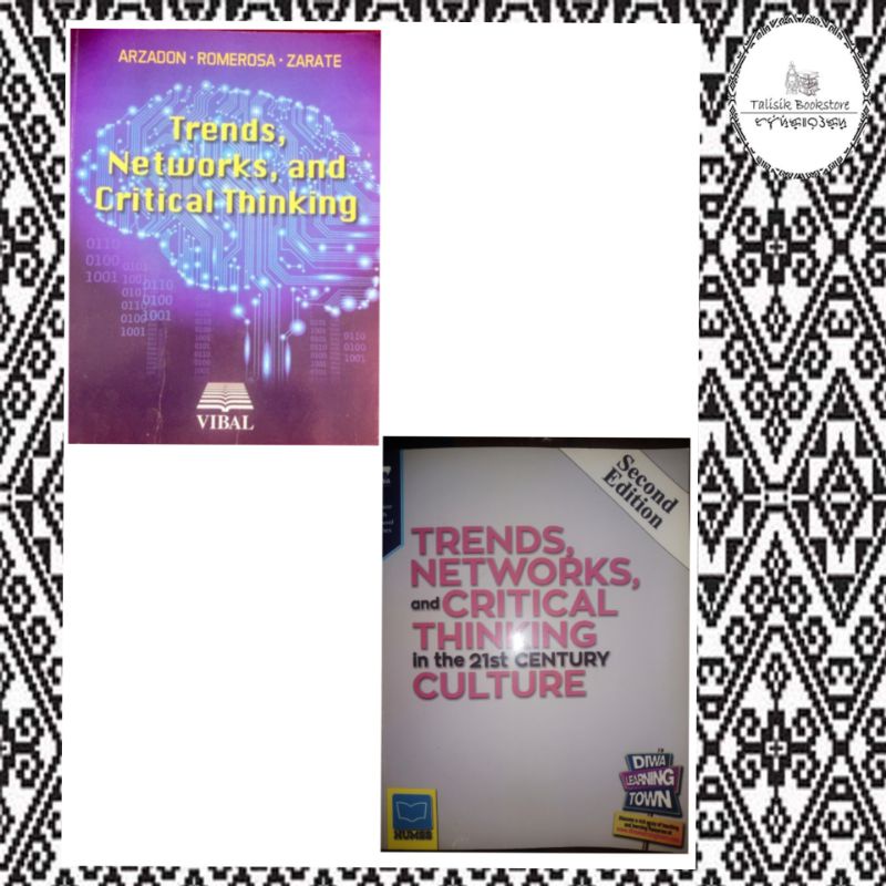 Trends Networks and Critical Thinking Books Senior High/SHS Humss stem ...