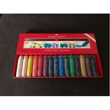 Faber-Castell 15 Wax Crayons | Shopee Philippines