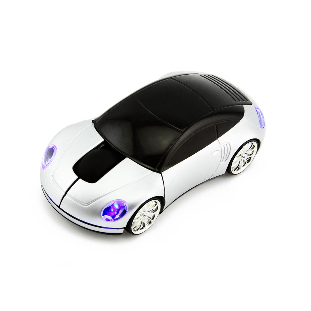 2.4ghz 1600dpi Wireless Optical Mouse Cute Cartoon Car Shape Mouse ...