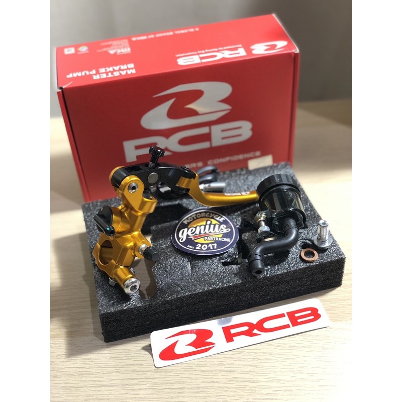 Rcb S1 Radial Brake Master 14mm Forged Right Gold Series | Shopee ...