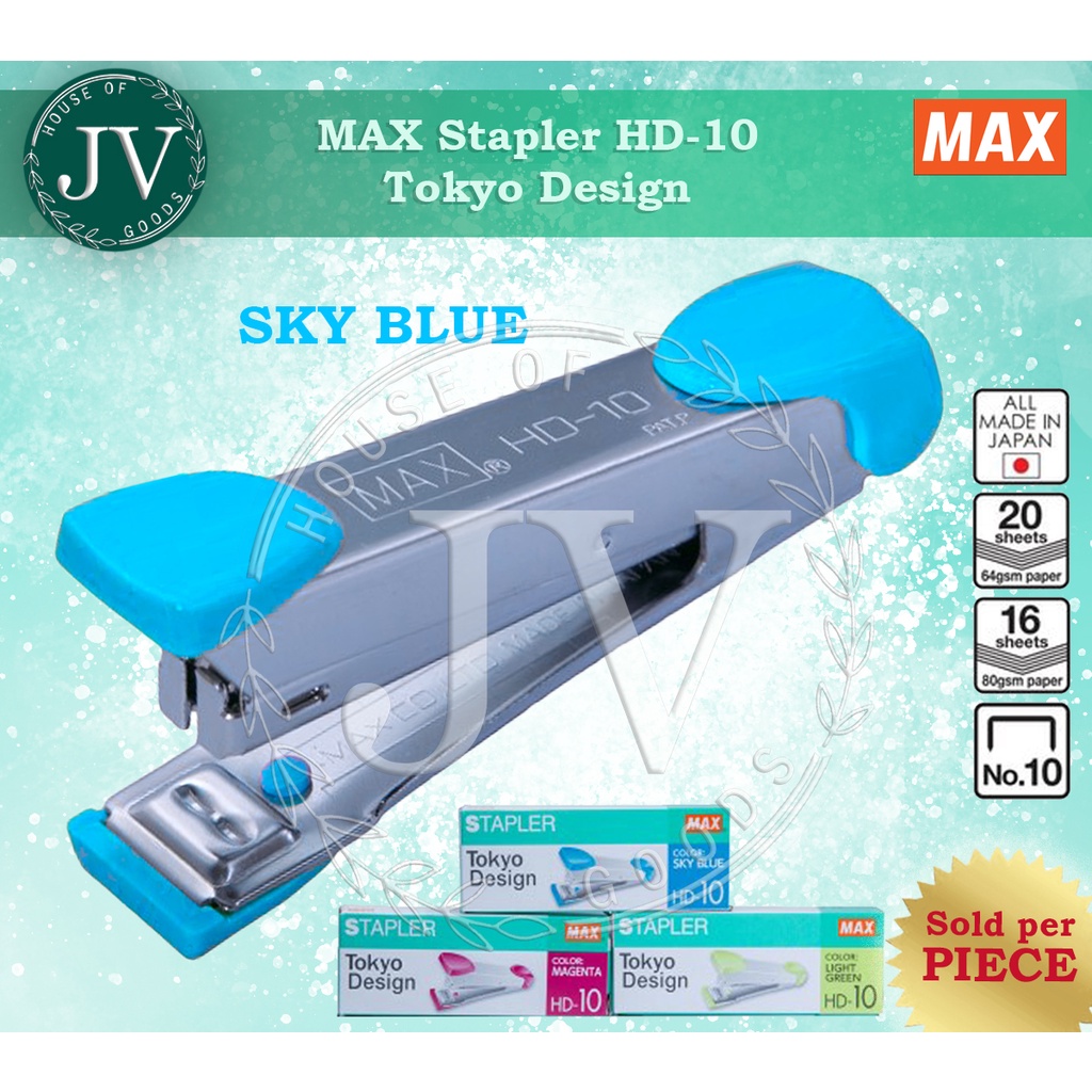 Max Stapler Tokyo Design No. 10 | Shopee Philippines
