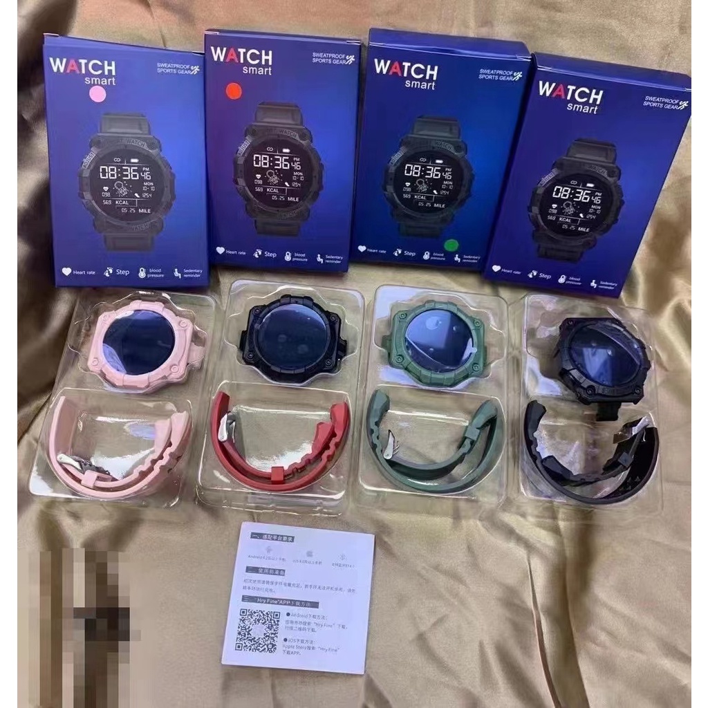 FD68S Multifunctional Smart Watch Waterproof Heart Rate SMS Detection ...