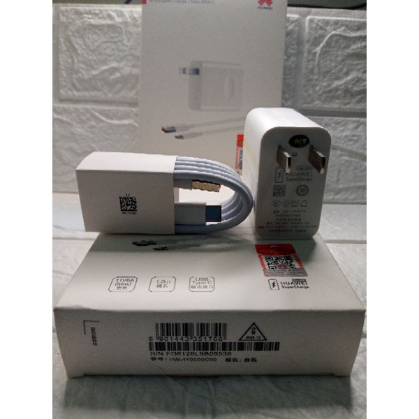 ORIGINAL HUAWEI 66W Charger 6A Super Charging USB Type-c Cable for ...