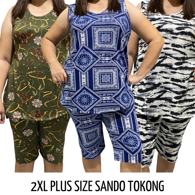 2XL Plus Size Sando Tokong Terno | Medium-XXL | Taytay Tiangge Direct Supplier | Shopee Philippines