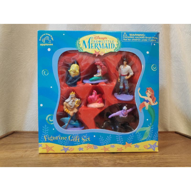 Little mermaid figures playset Ariel model set | Shopee Philippines