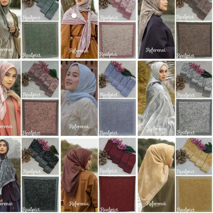 Trendy Rectangular Hijab Hijab Motif Hijab Lasercut | Shopee Philippines