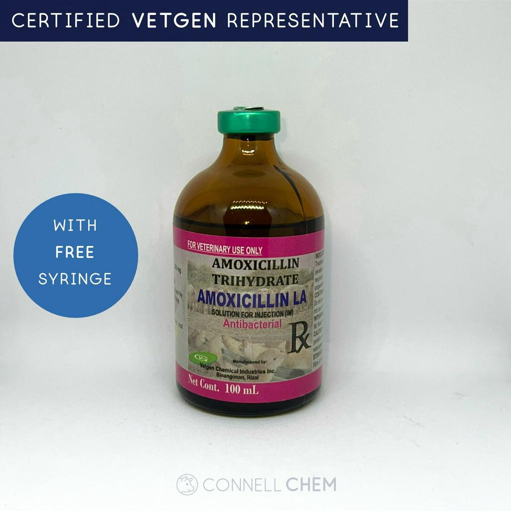 Amox Long Acting Antibacterial for Animals | Injectable | Vet Product ...