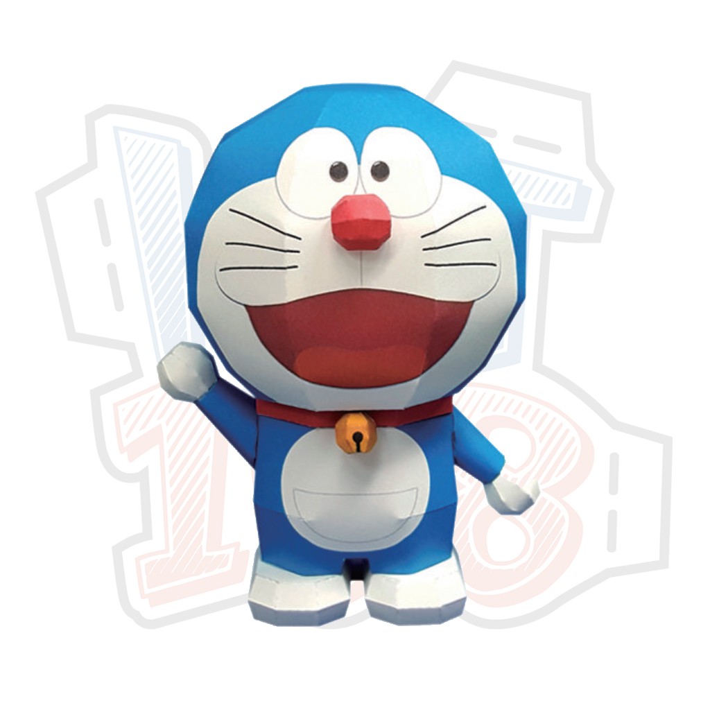 Cute Anime Doraemon paper model | Shopee Philippines