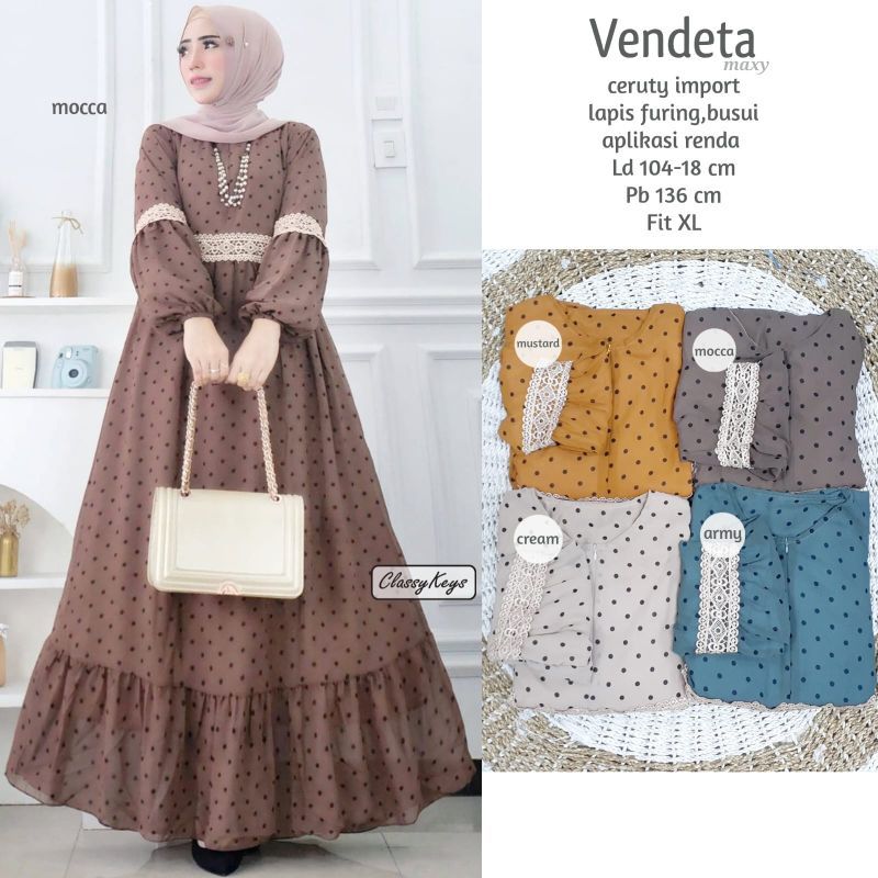 Vendeta dress by Classkey | Shopee Philippines