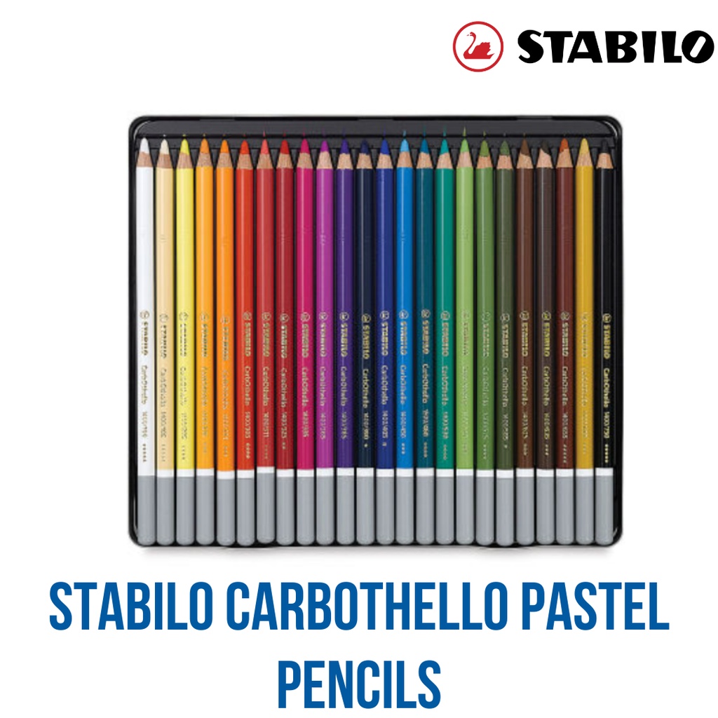 STABILO CARBOTHELLO Pastel Pencil (Opaque, Water-soluble, Sketching ...