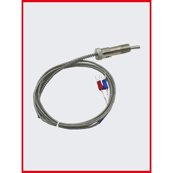 termocople Spring Type K Temperature Sensor 2 Meter Long Thermocouple ...
